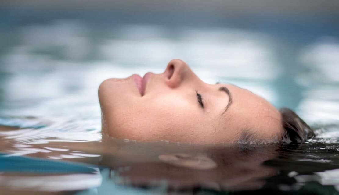 Aquatic bodywork in our heated Watsu pool | Euphoria Retreat